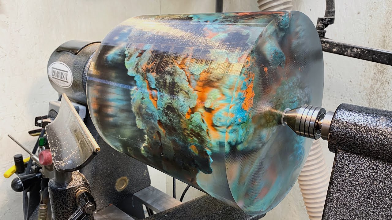 Woodturning: The copper root