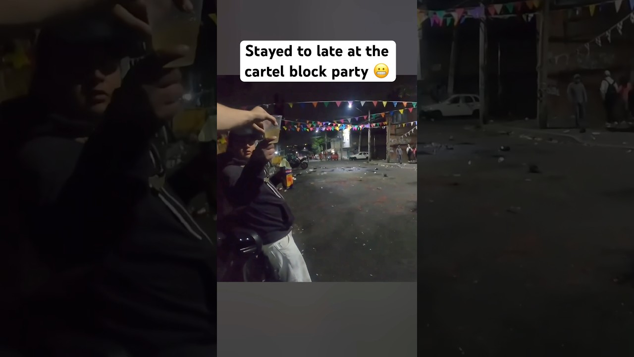 Exploring a cartel block party event