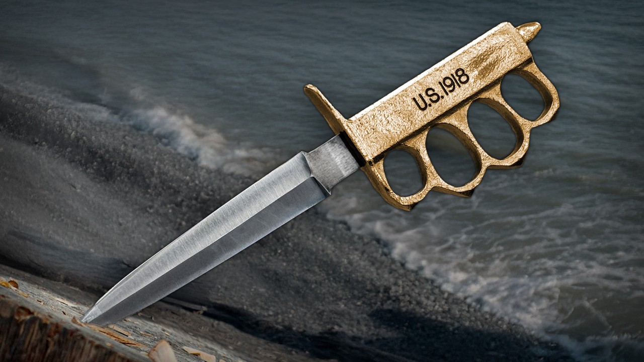I recreated a 1918 trench knife! 🔥