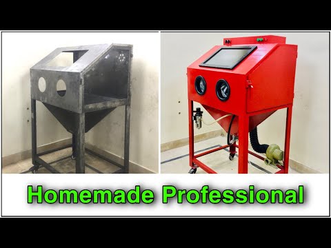 Sandblasting made easy with this DIY project