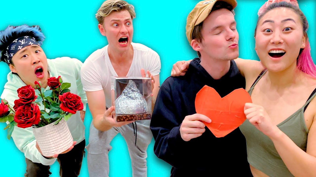 Who will win a kiss? Best date challenge!