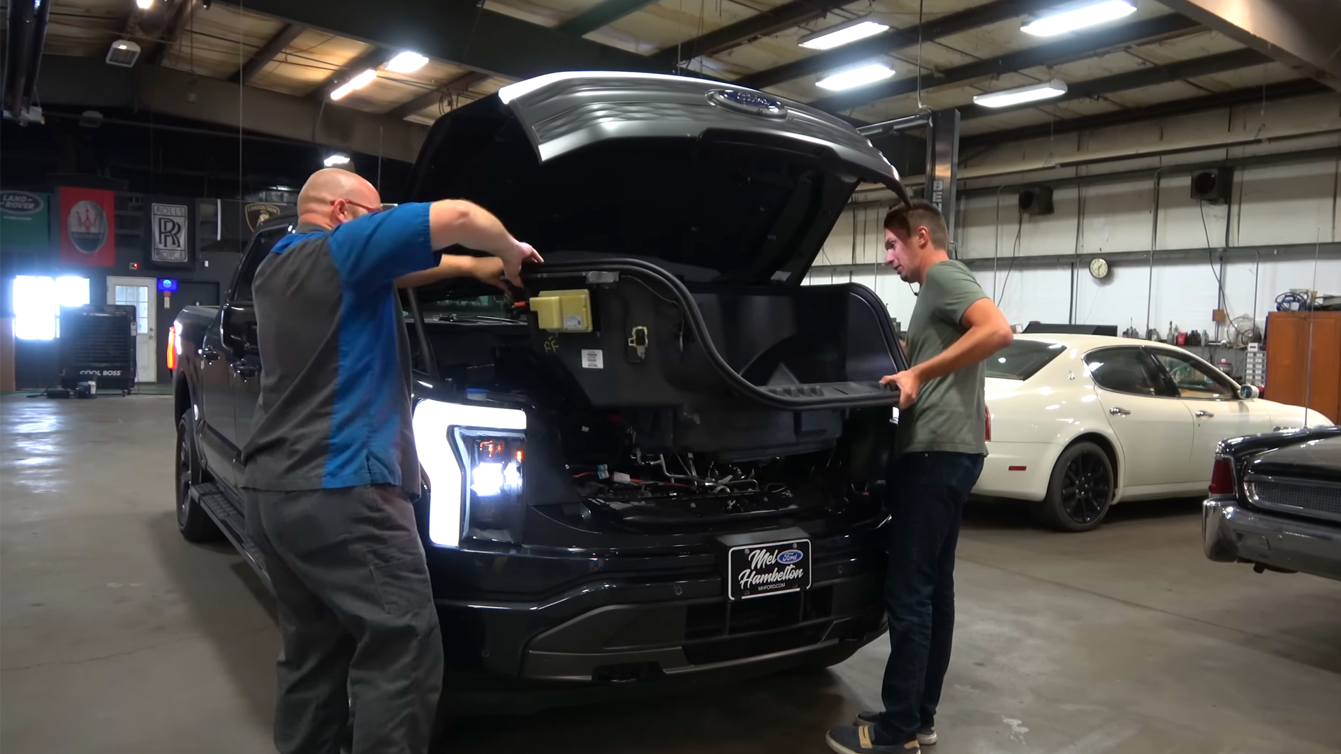 Tearing apart my new Ford Lightning shocked my mechanic