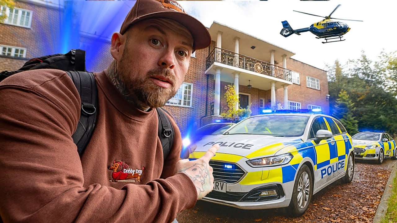 Sneaking into the millionaire cult gang estate
