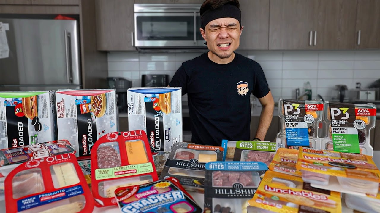 I ate every Lunchables I could find to rank them (tier list)