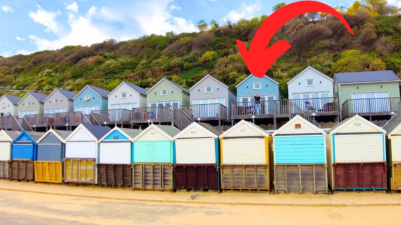 I stay in a beach hut hotel - I wasn't expecting this!