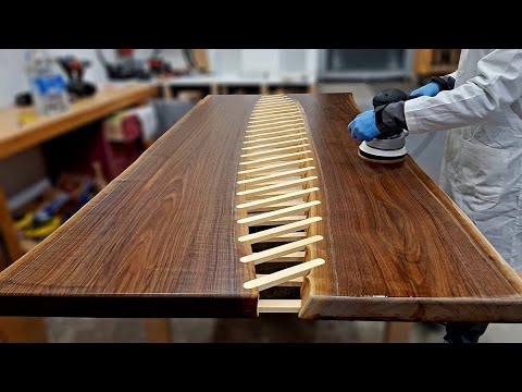 I joined wood slabs like a pro!