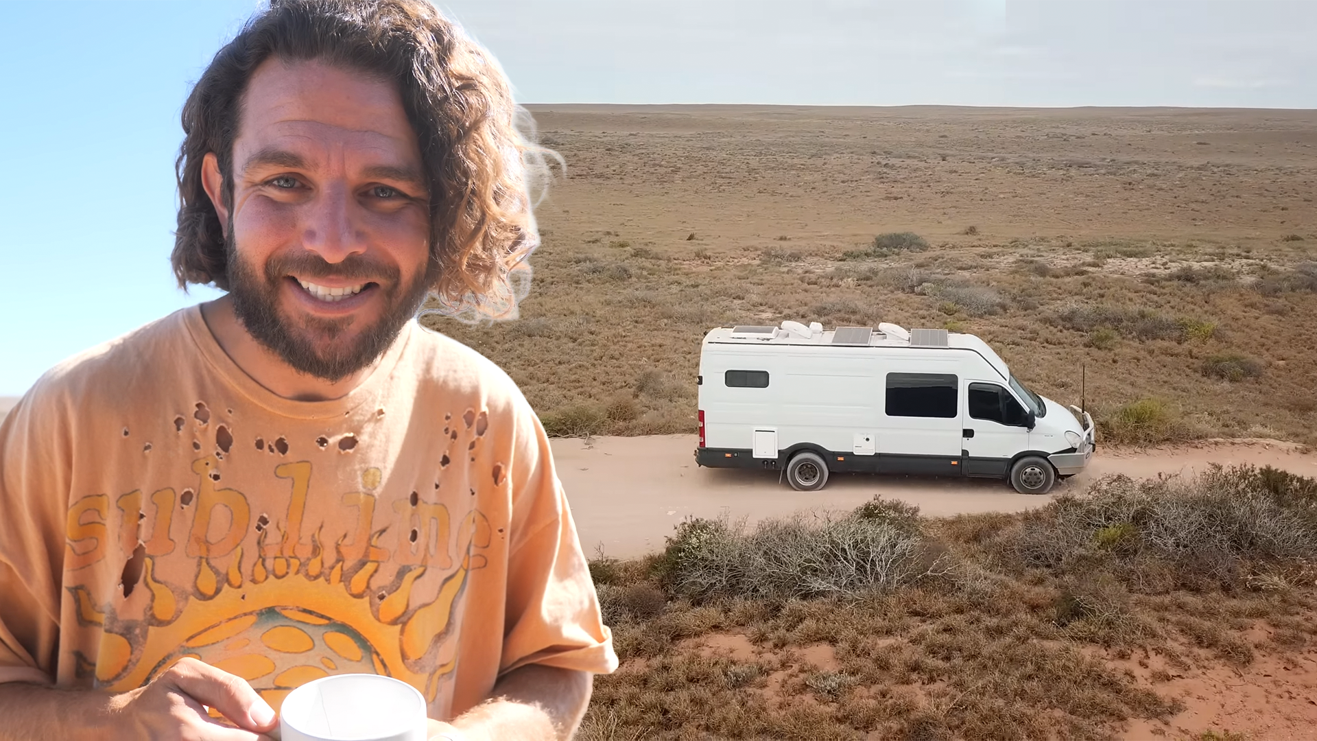 Testing my van on bumpy roads for the first time