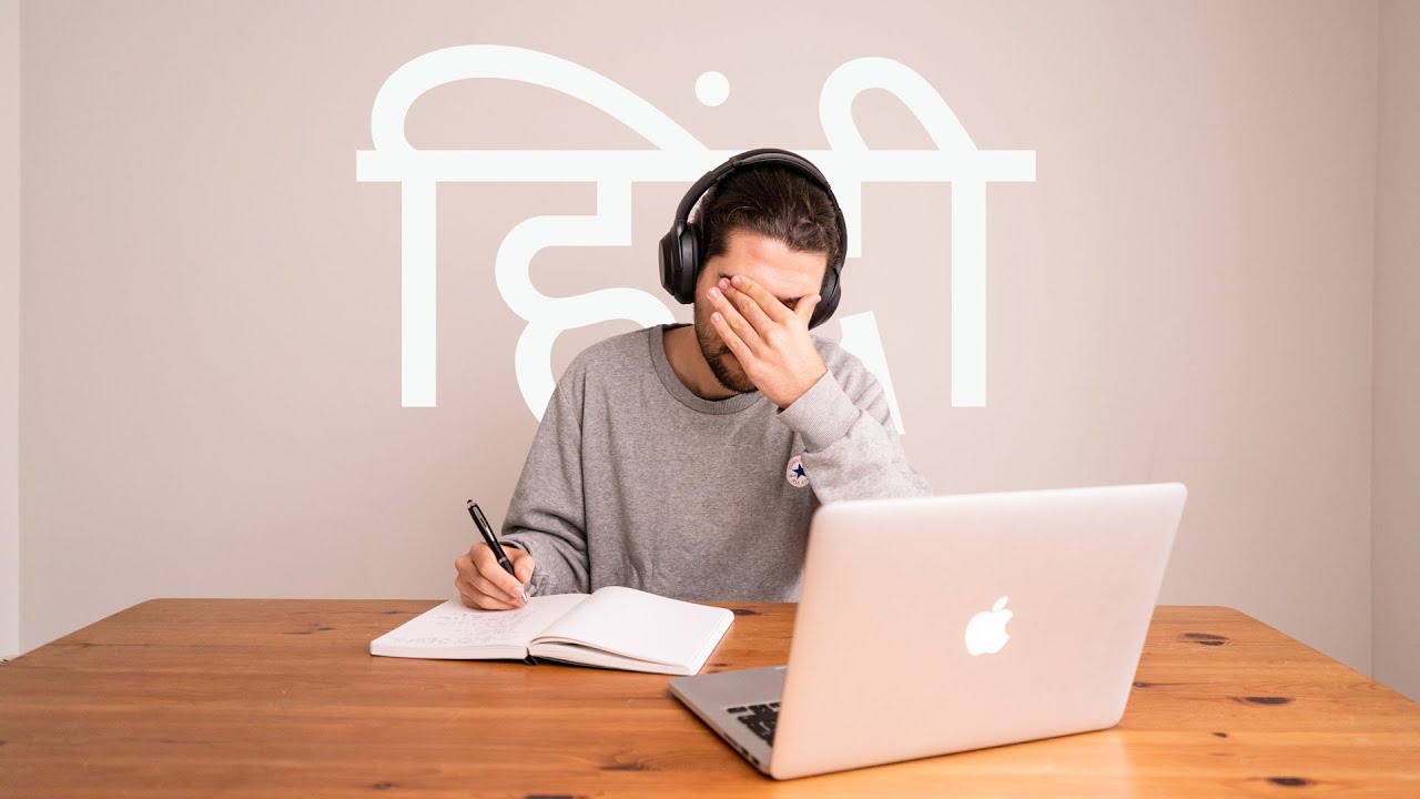 Foreigner tries to learn Hindi in 7 days