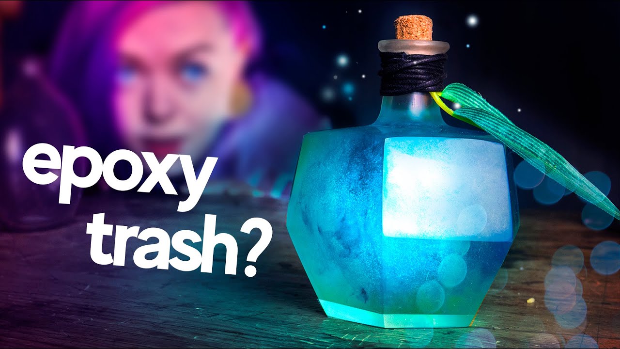 Creating a fantasy potion with epoxy