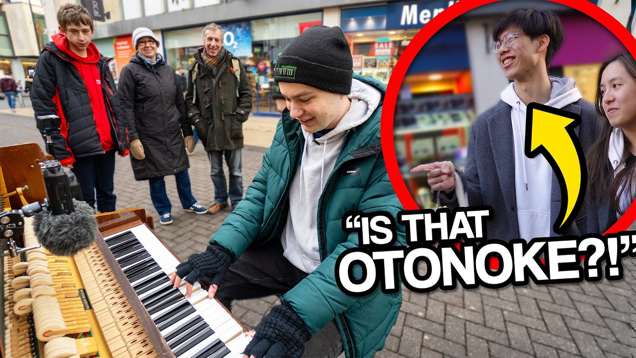 I played OTONOKE (Dan Da Dan) on piano in public!