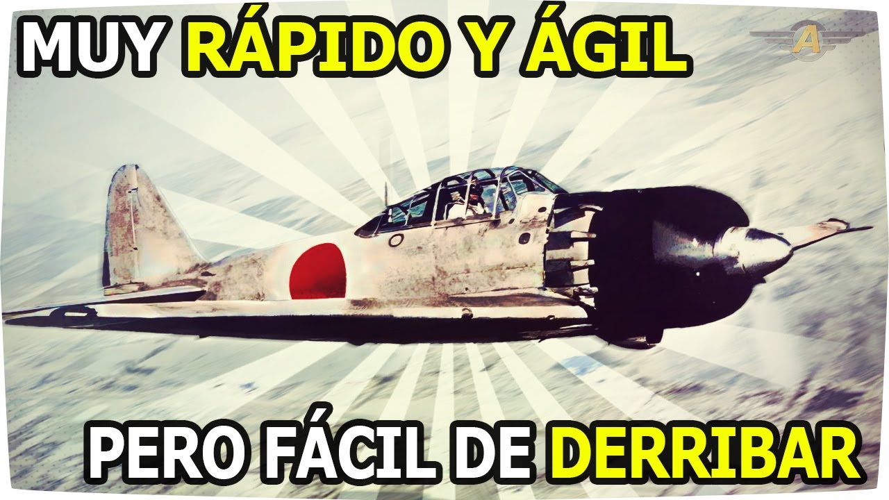 El mejor caza japonés de la 2GM - Mitsubishi A6M Zero