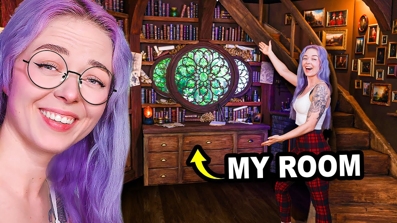 I turned my room into a real wizard study!
