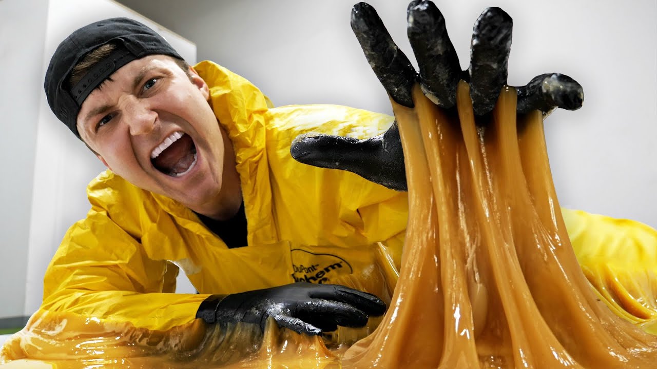 I tested a giant glue trap on myself! 😲