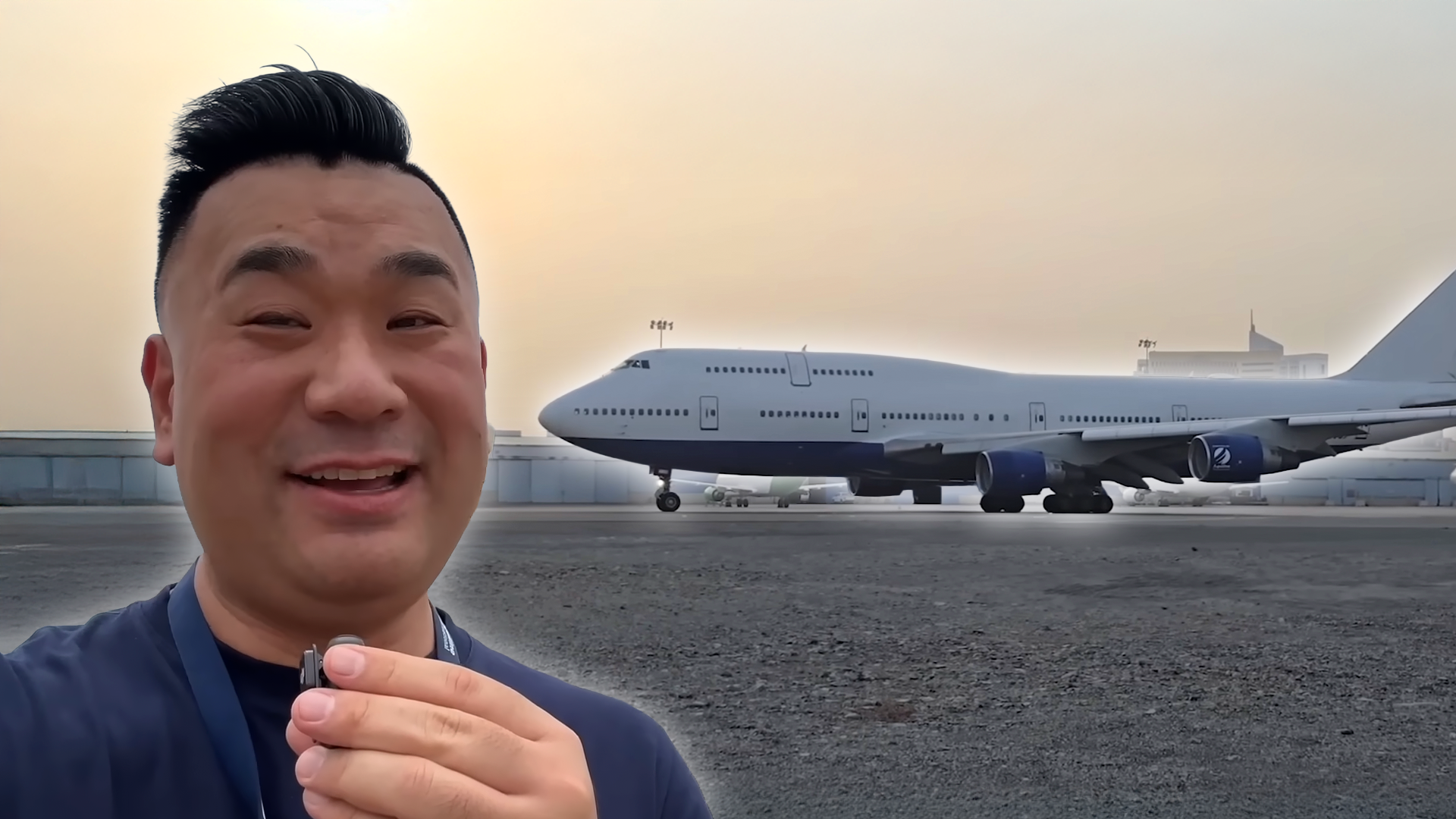 I flew a Boeing 747 freighter! ️
