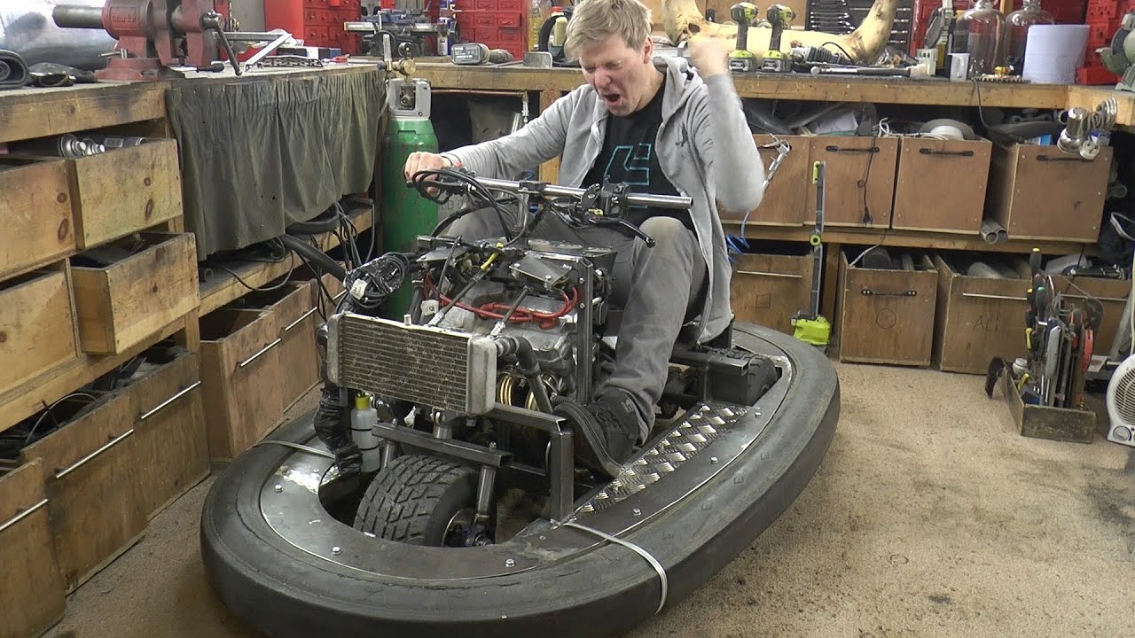 Finishing touches on my wild bumper car project