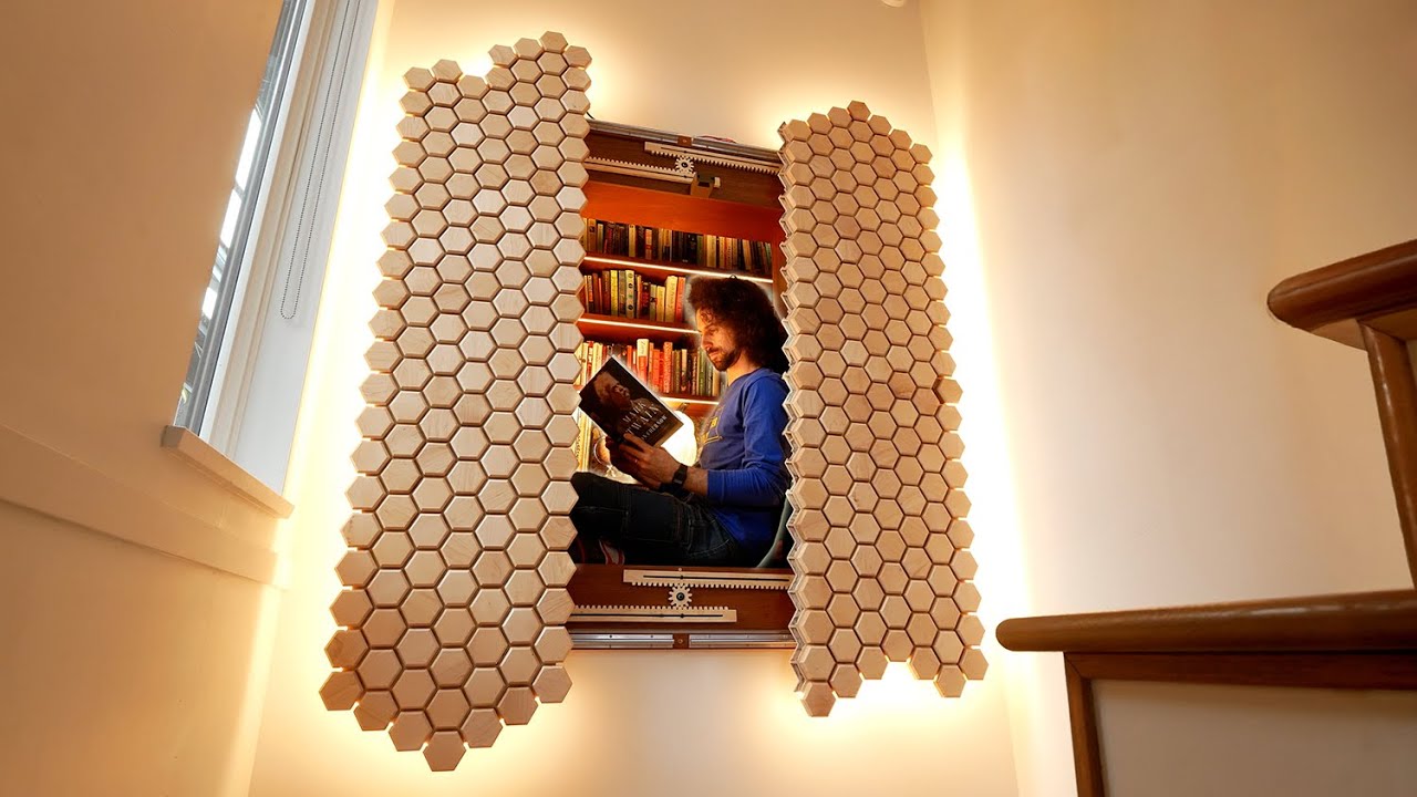 I built a secret door to trick my landlord