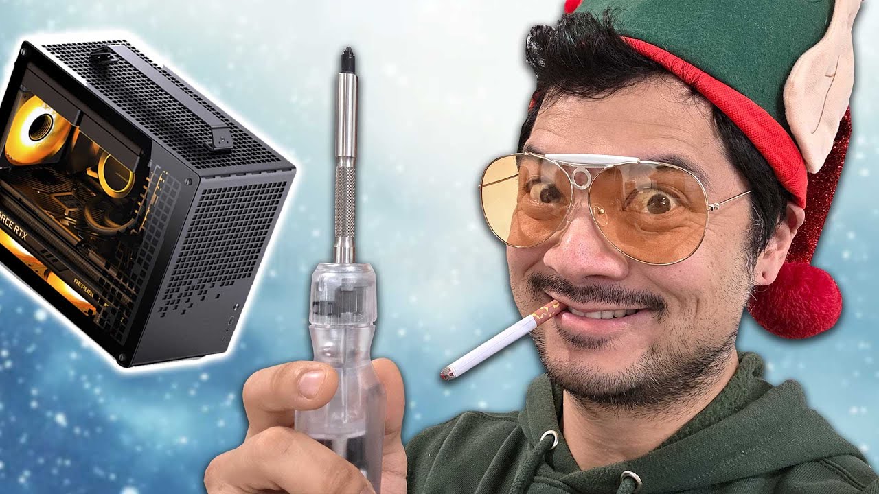 I built a gaming PC as an elf! 🎮🧝‍♂️