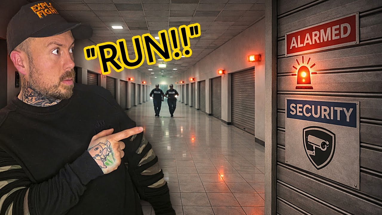Alarmed dead mall had us running for our lives