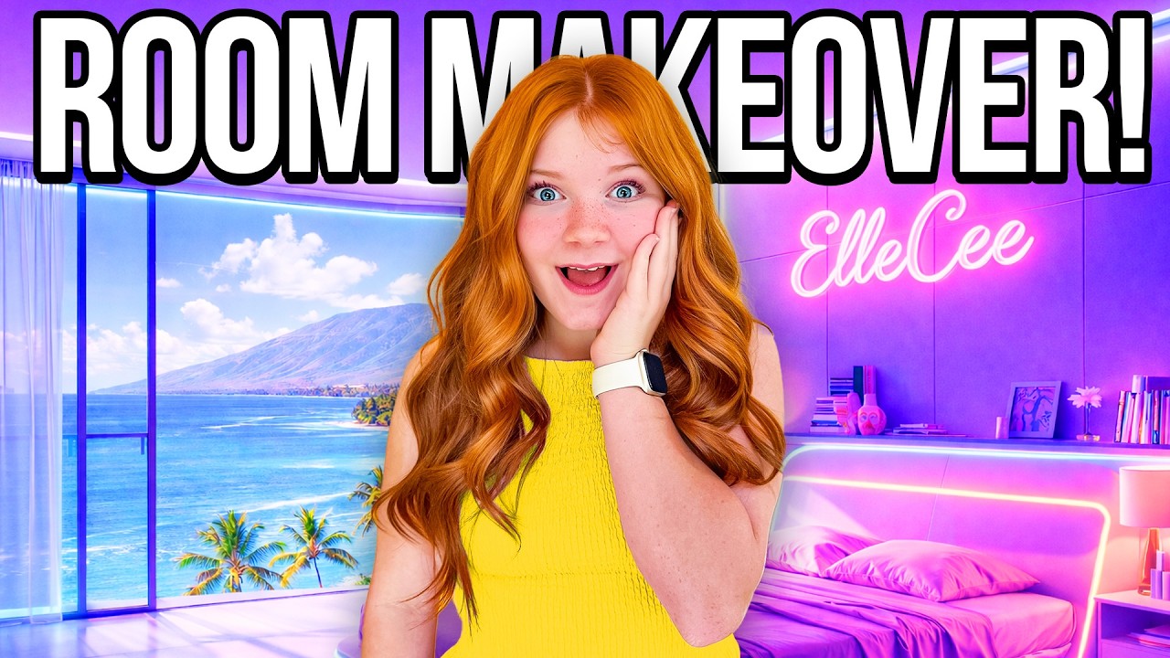 I surprise my tween with a dream room makeover
