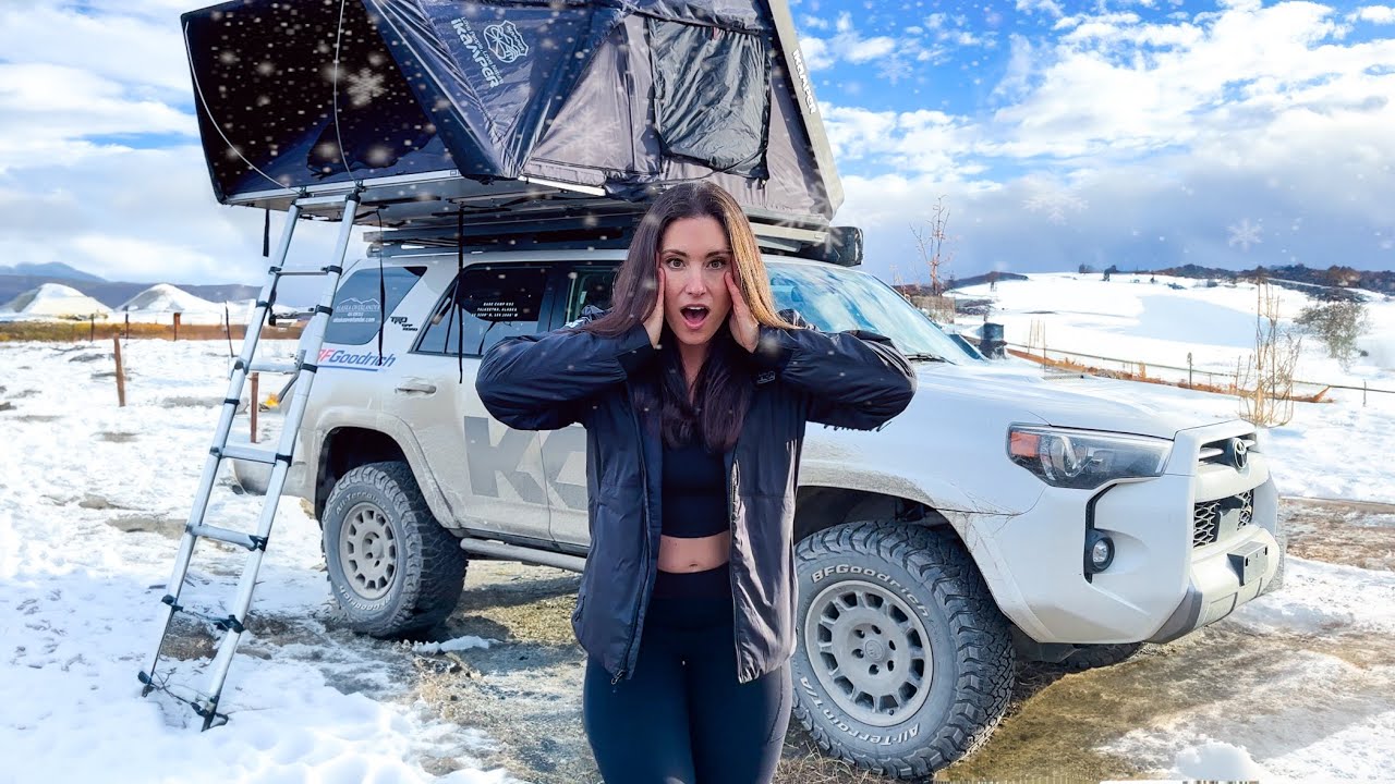 Alaska’s Denali Highway: Car camping in freezing temps