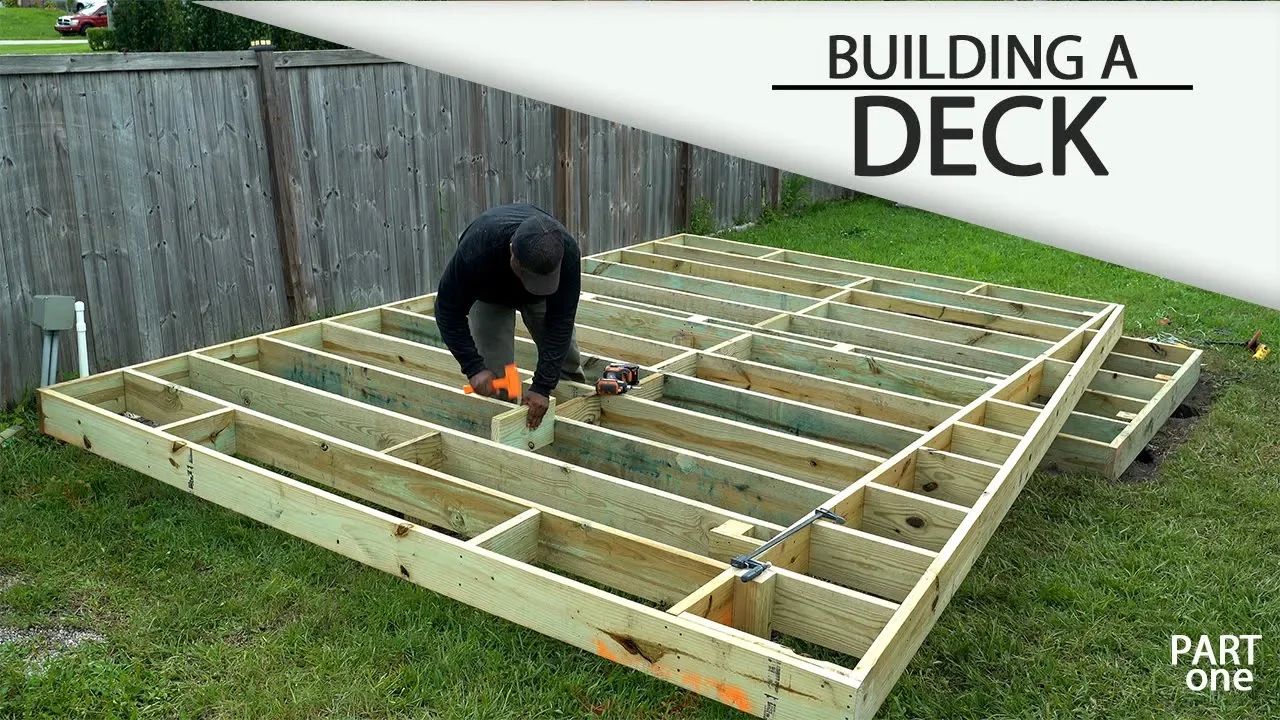Create your perfect ground level deck