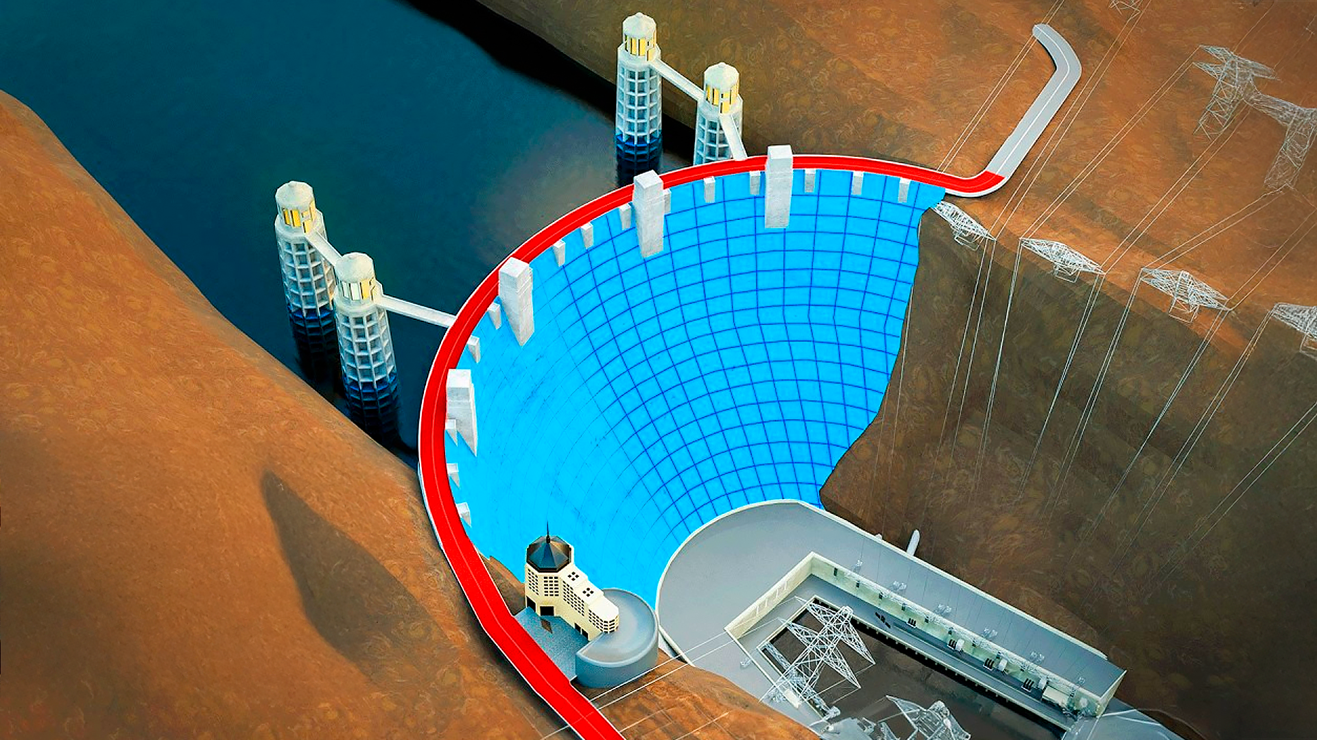 What makes the Hoover Dam a megaproject?