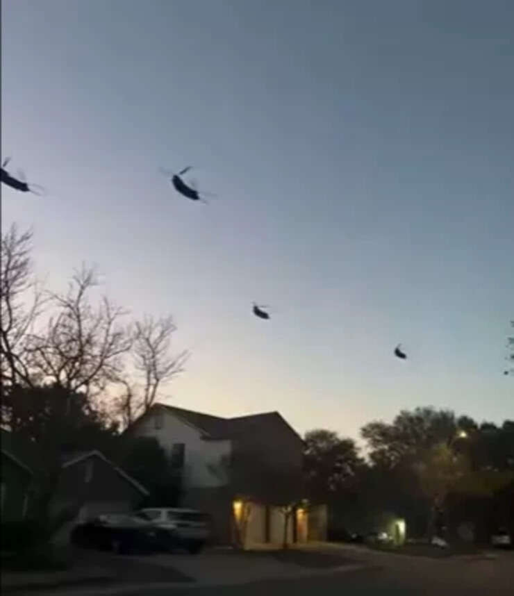 Fact check: Is the viral low-flying Black Hawk helicopter video near ...