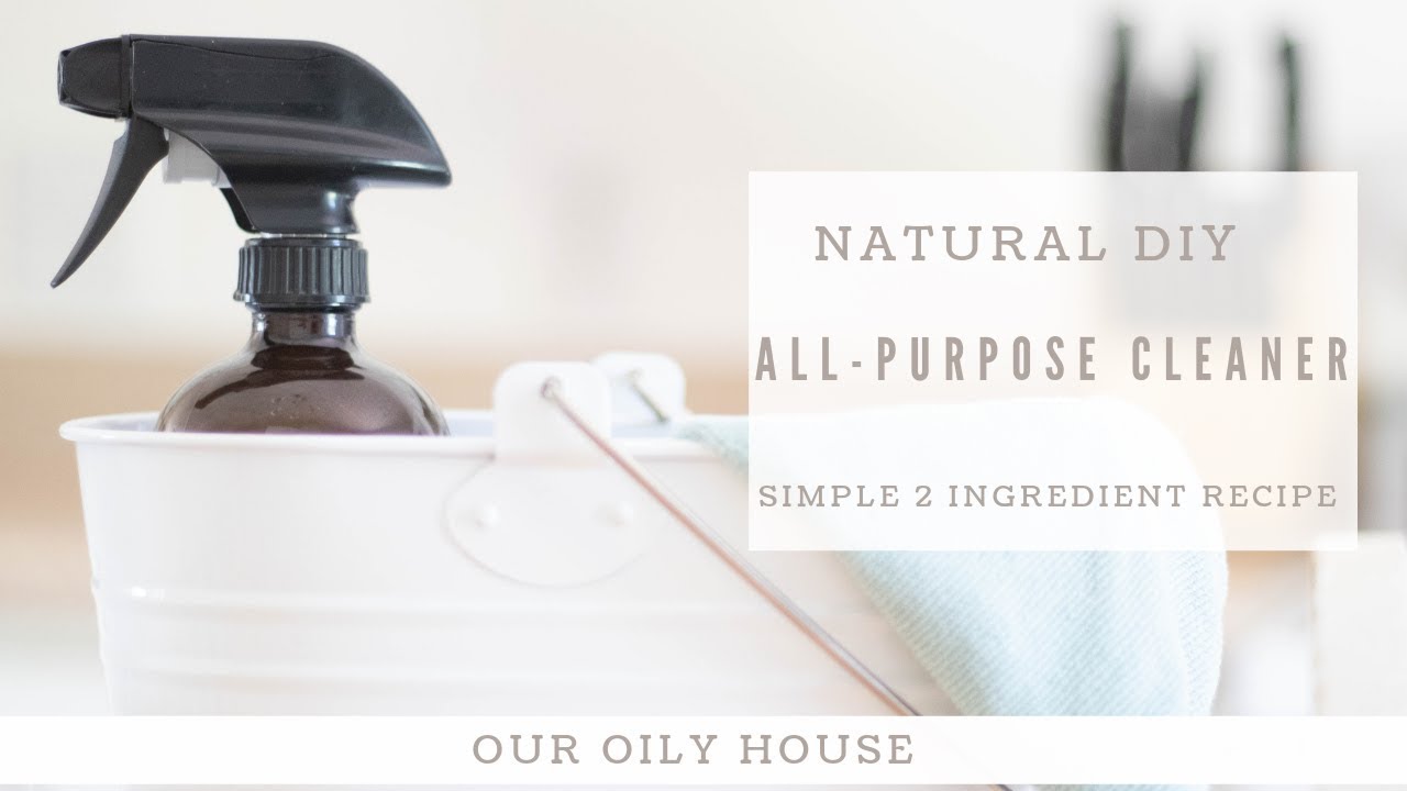 I made a powerful cleaner with just 2 ingredients!