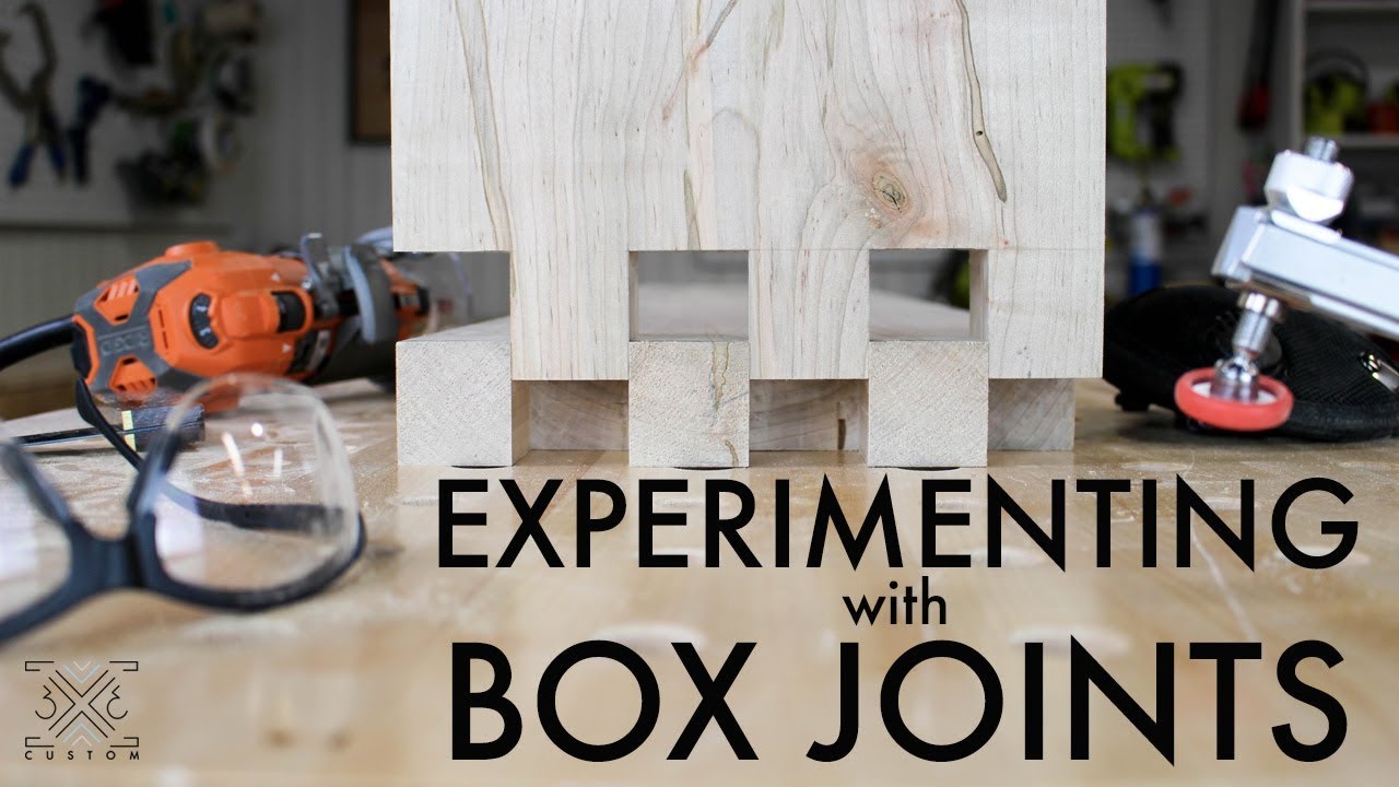 Trying box joints with power tools 🔧