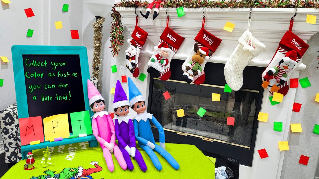 Elf on the Shelf sticky note prank! 🎄🎅
