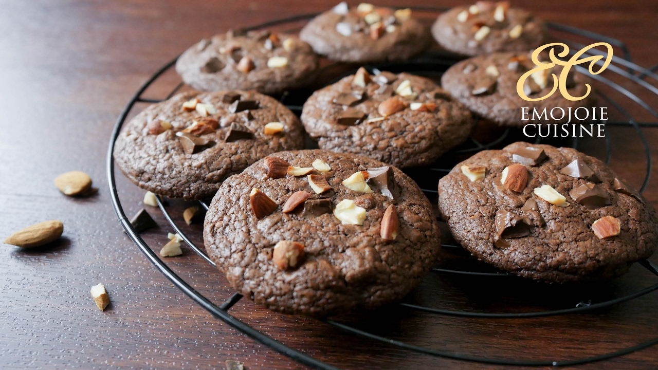 Double chocolate chunk cookie recipe