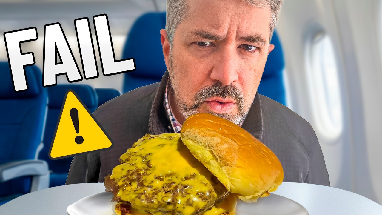 USA’s worst airline burger (AA v Delta v United)