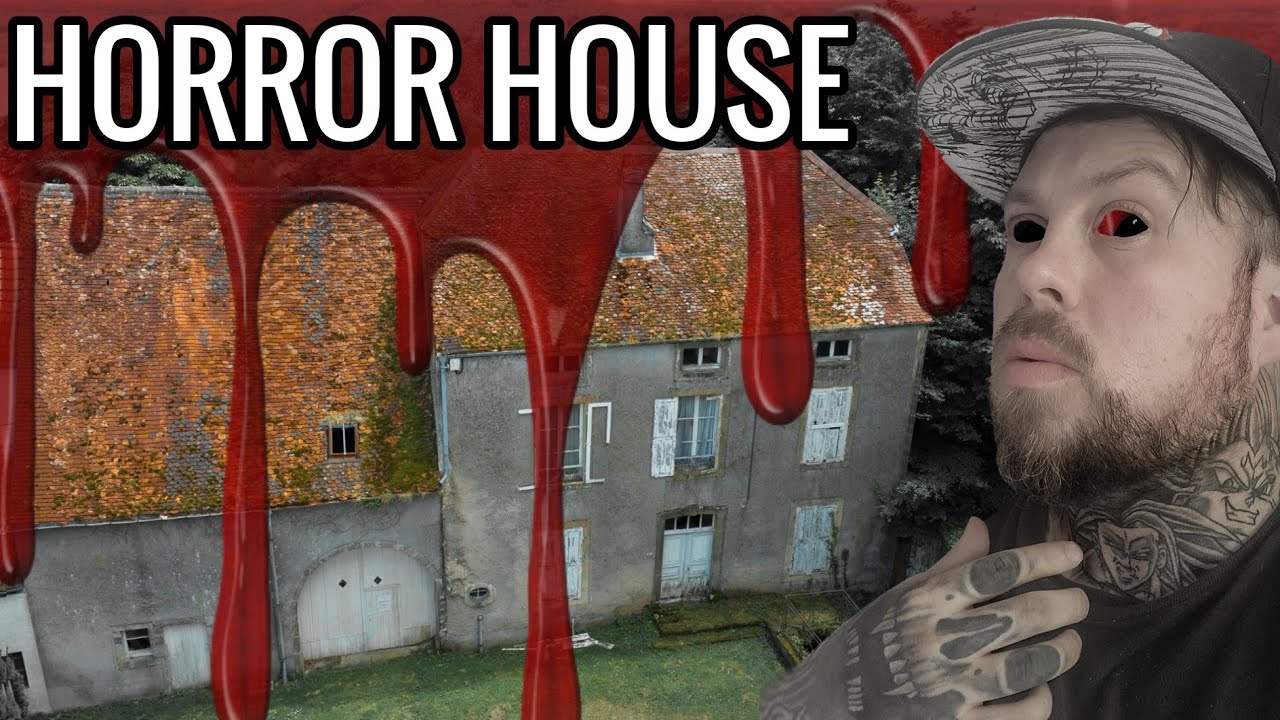 I explored an abandoned house of horror 🔍