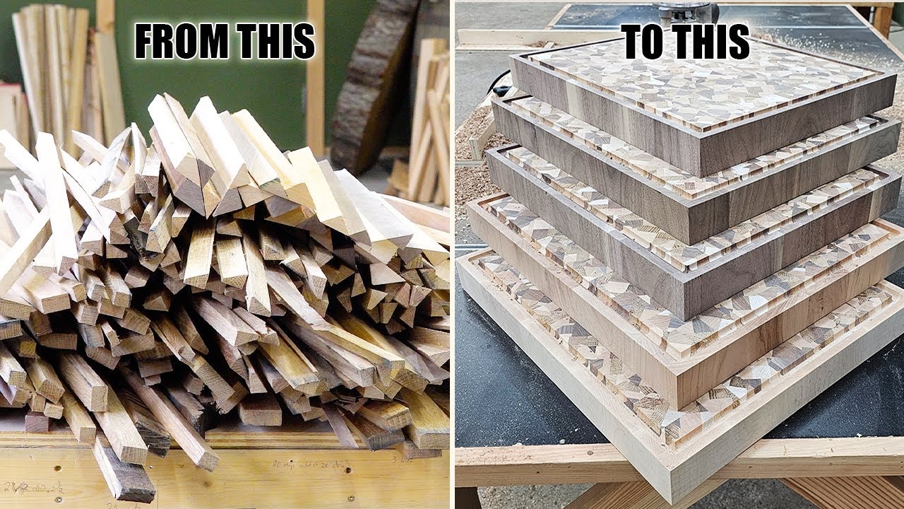 How to turn scrap wood into $600 cutting boards