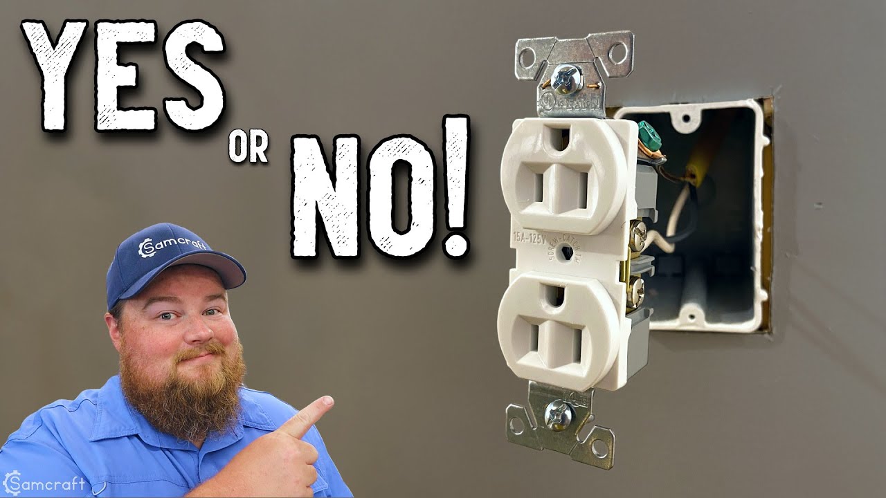Did I install my outlets wrong? DIY workshop build
