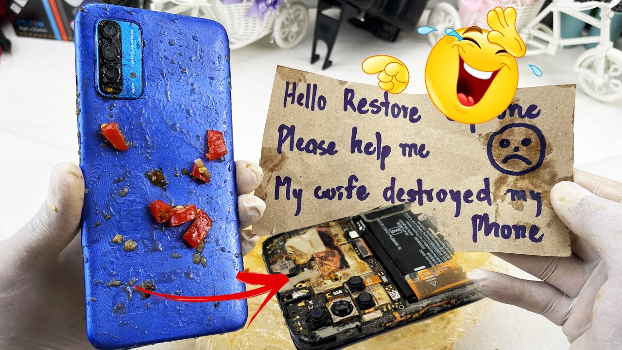 Restoring cracked phones for fans 🤣 | Redmi 9T & more!