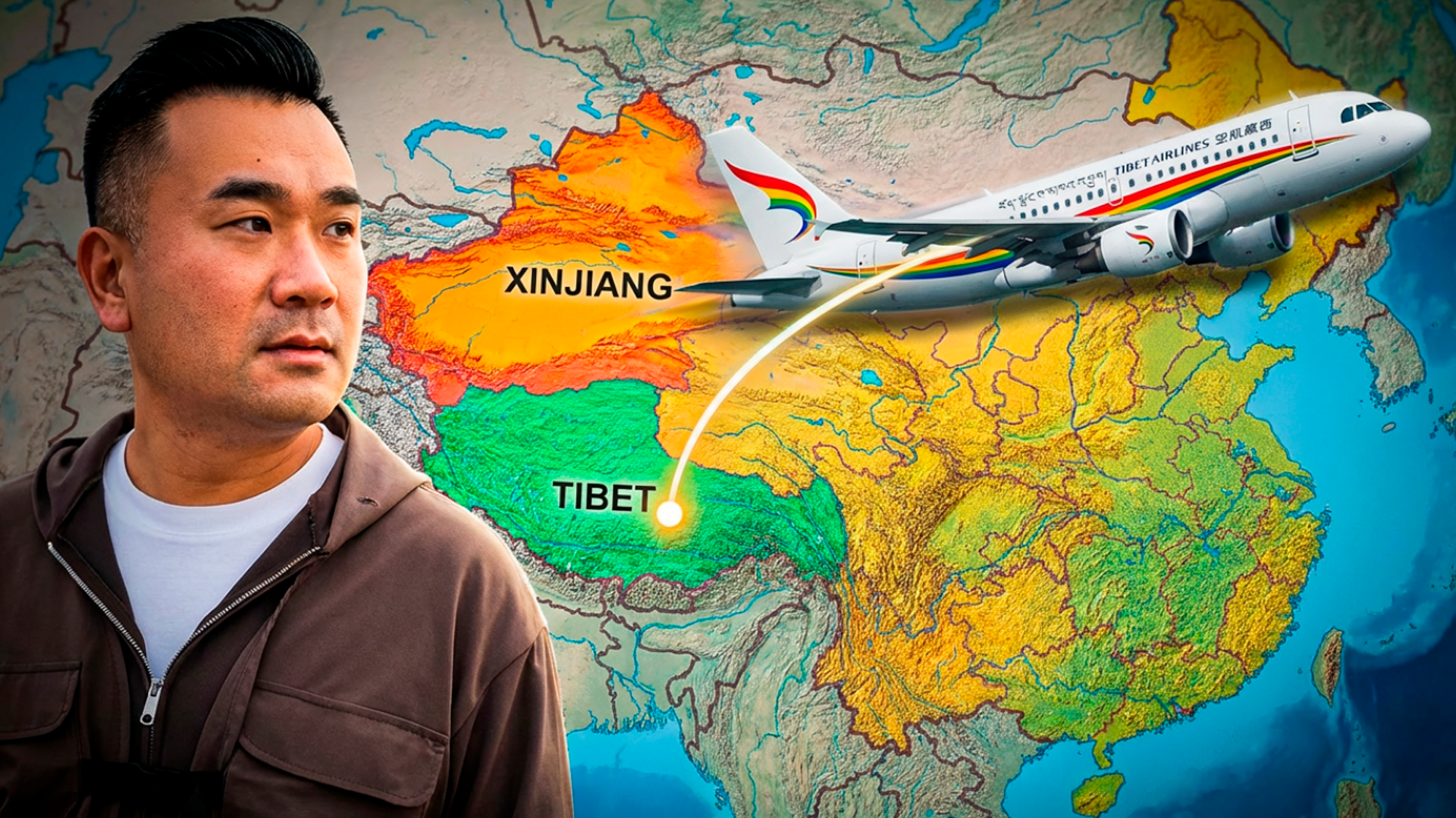 Flying in China’s wild west - from Tibet to Xinjiang 在中国西部的极限飞行