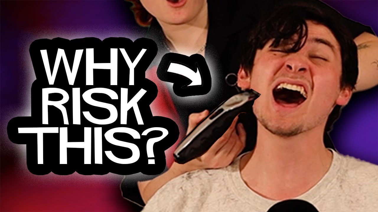 Getting a dangerous haircut