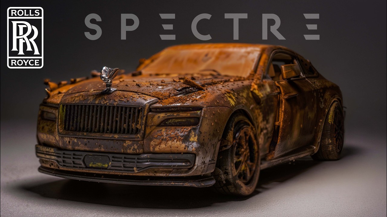 Restoration Abandoned Rolls Royce Spectre | Full Restoration of ...