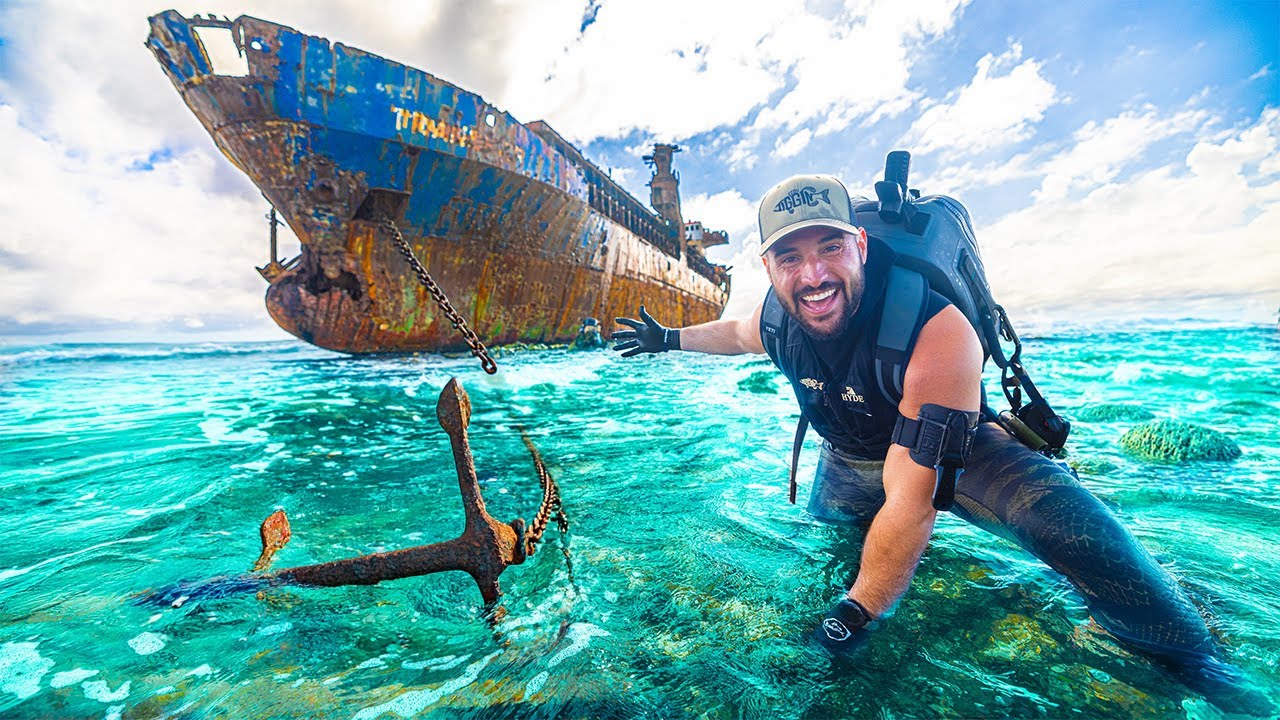 Inside a crashed ghost ship