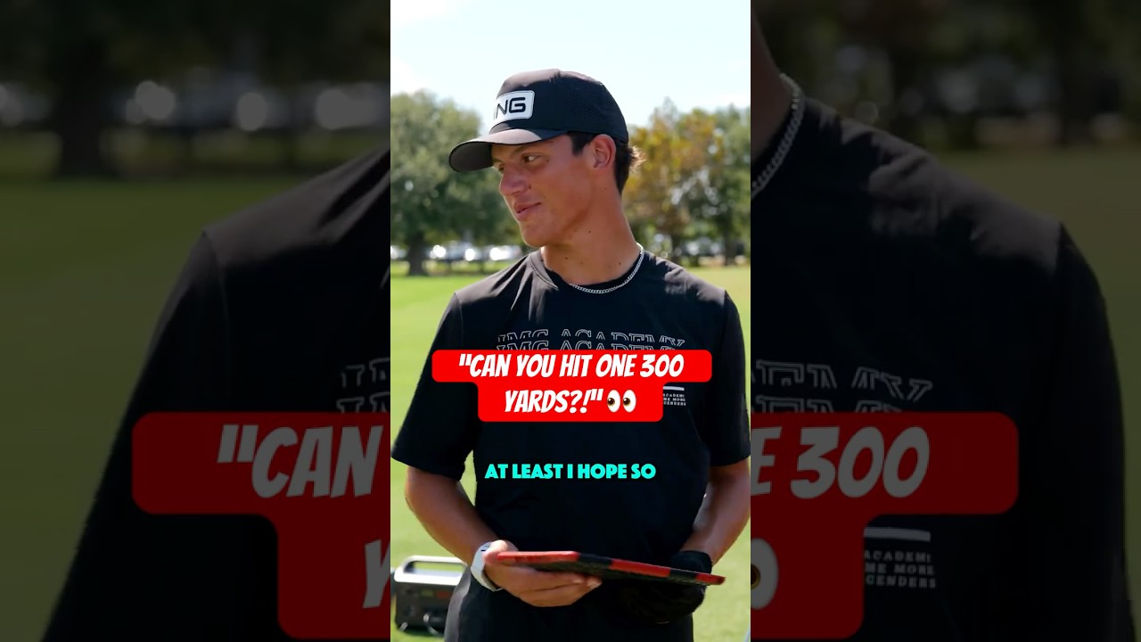 How far can a high school golfer really swing?