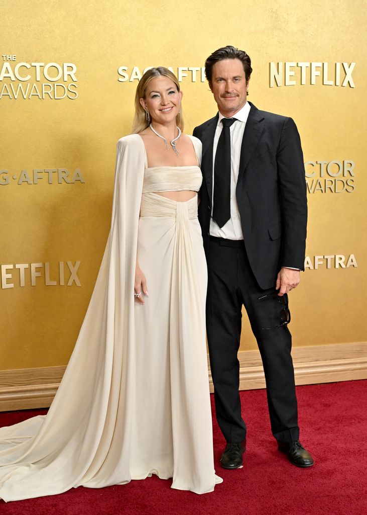 Oliver Hudson reveals Goldie Hawn's acting advice he is giving to pre ...