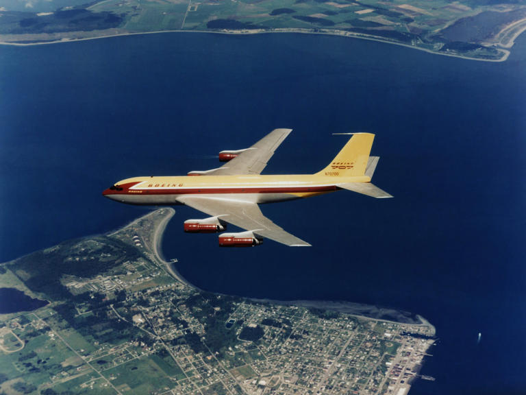 The aerial refueling aircraft used in Operation Epic Fury were created ...
