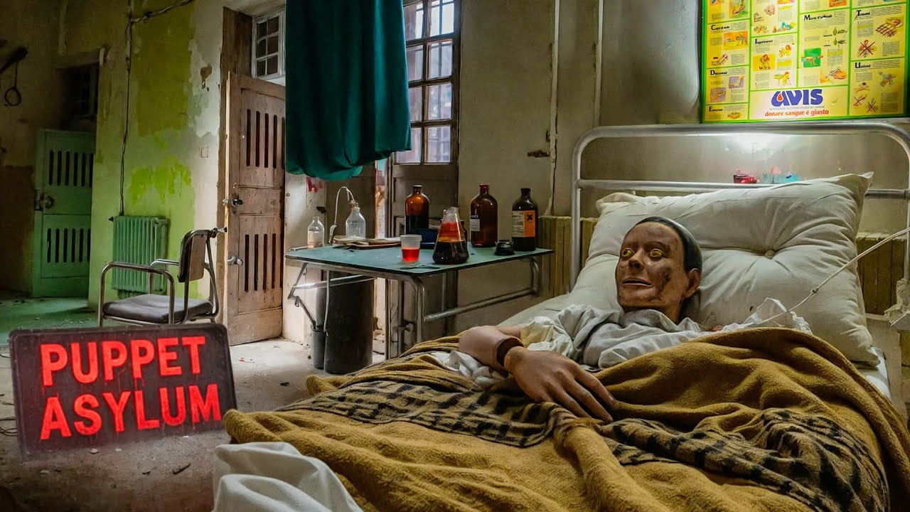 I found puppets left behind in a psychiatric ward