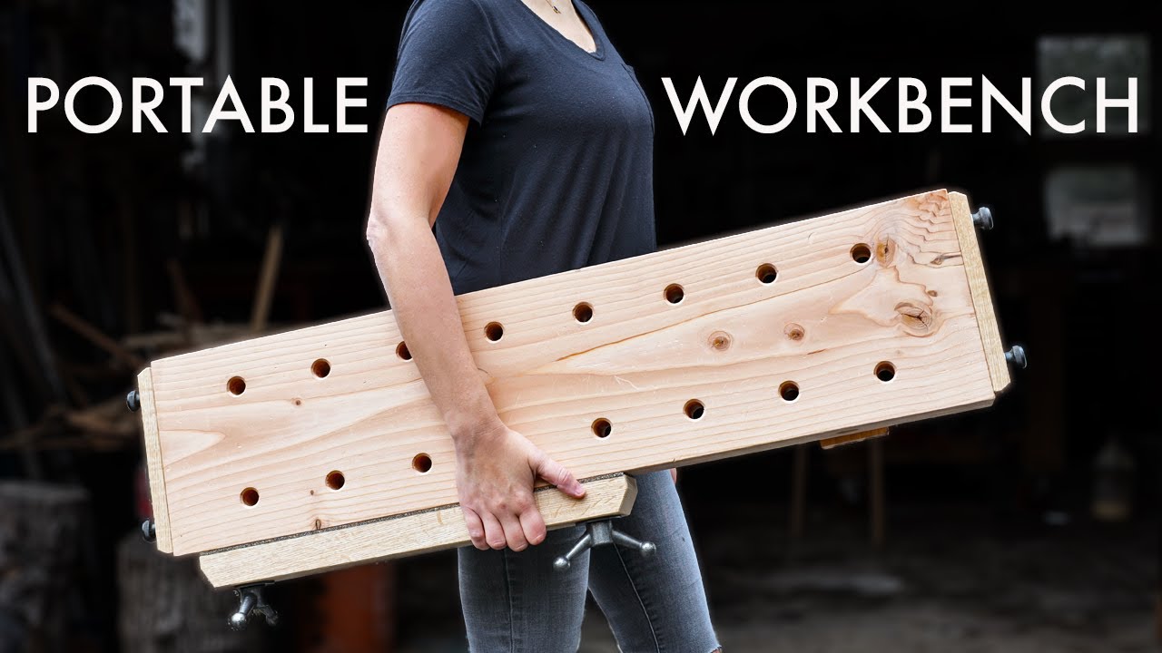 Portable & affordable workbench for small spaces