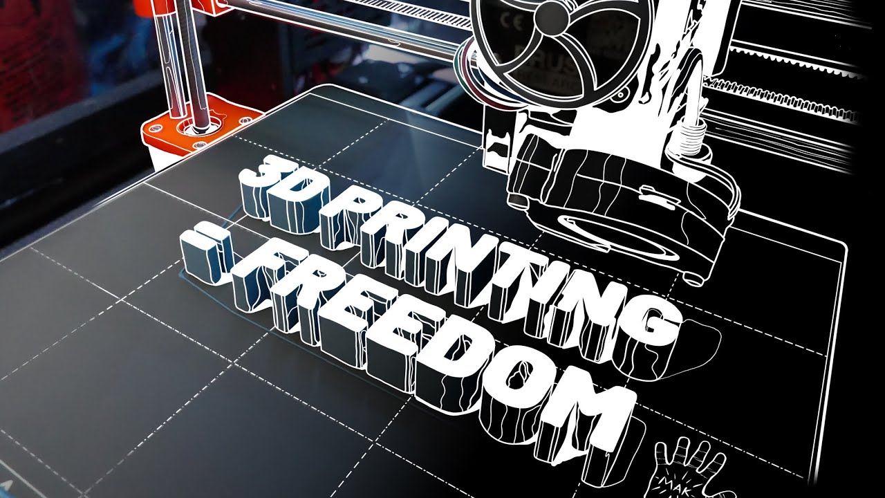3D printing = freedom