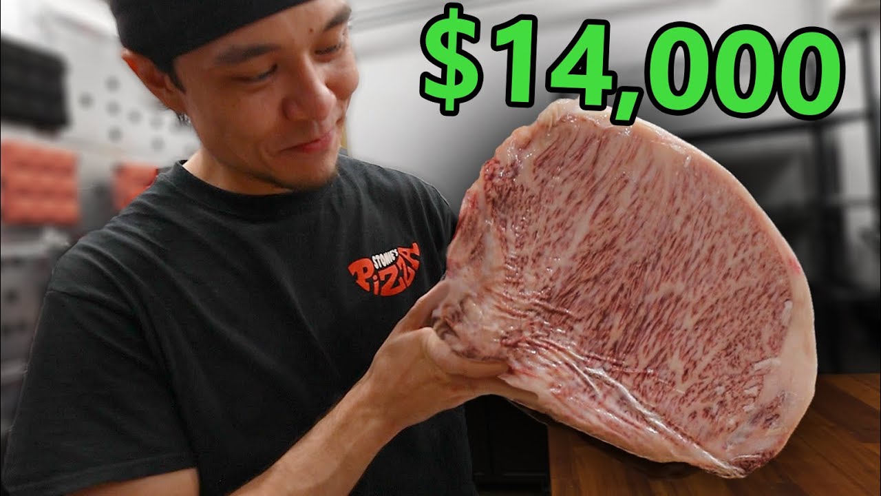 Can I eat $14,000 of A5 wagyu in 5 minutes? (ft. Guga Foods)