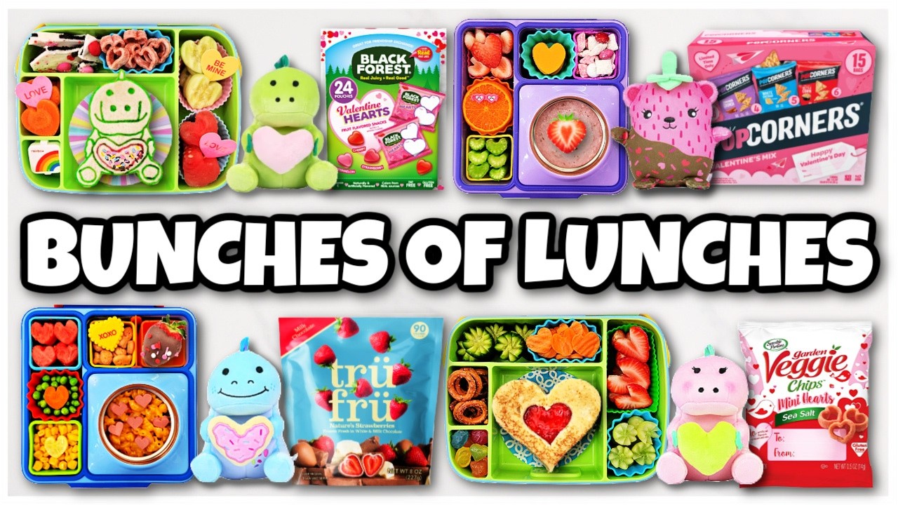 I tried my subscribers' cute lunch ideas! ️