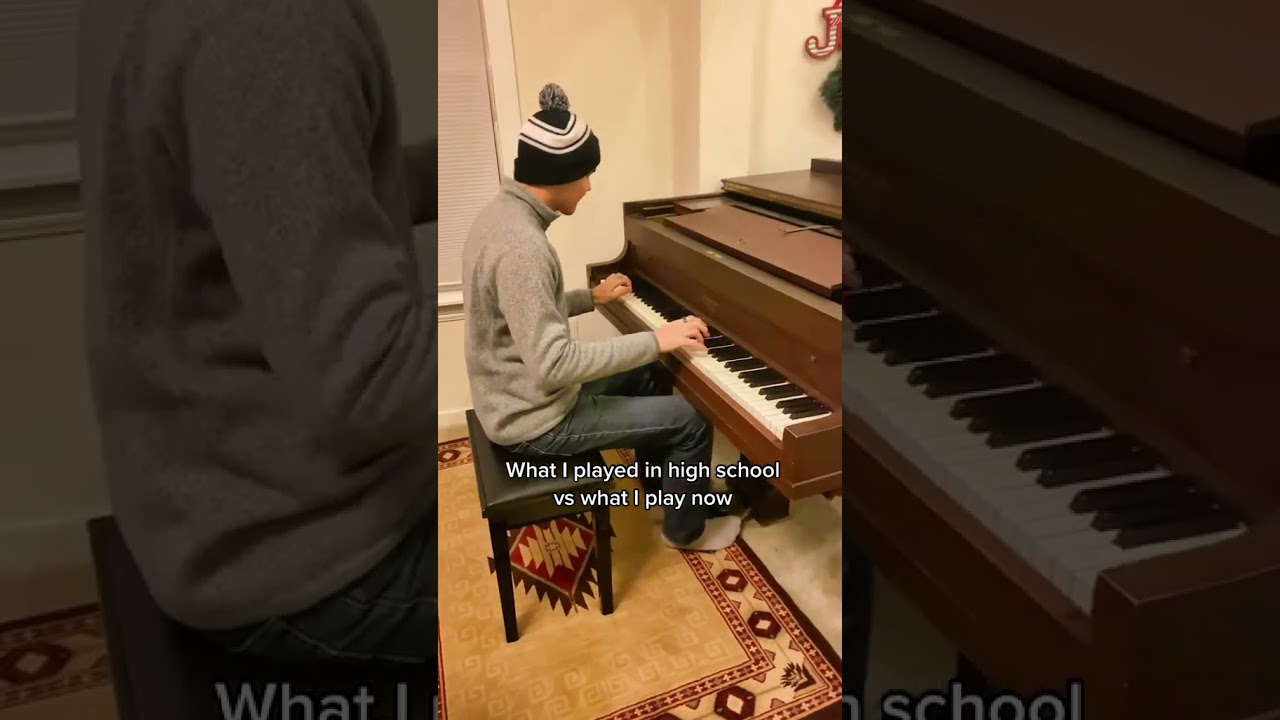What I played in high school vs what I play now