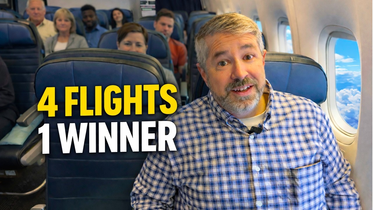 Economy class on every US airline to Europe (which is best?)